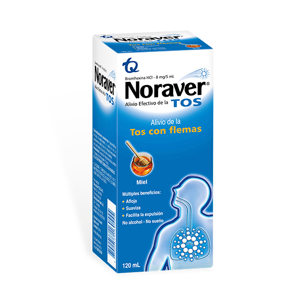 Noraver Tos Adultos Jarabe 120 ml – Droguerías Solofarma