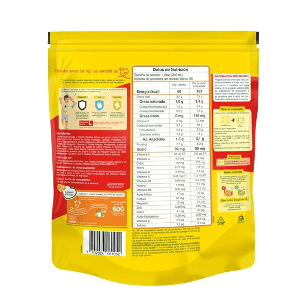 Leche Klim 1+ Bolsa – Droguerías Solofarma